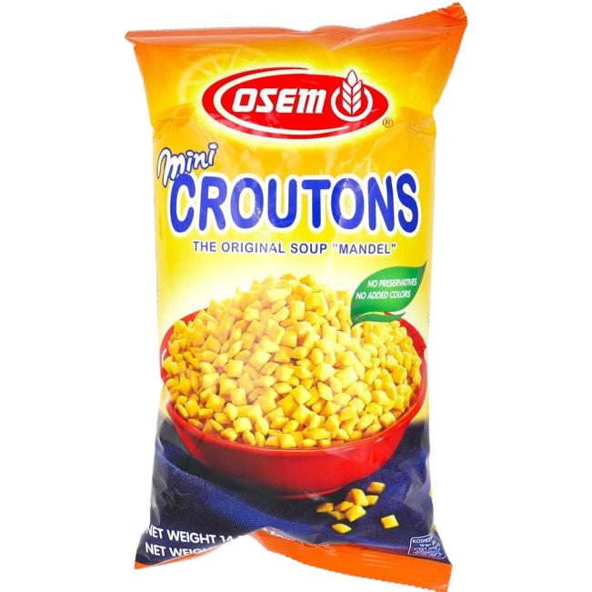 KOSHER MINI CROUTONS BAG OSEM 400 GR. – KOSHERFOODINEUROPE.COM
